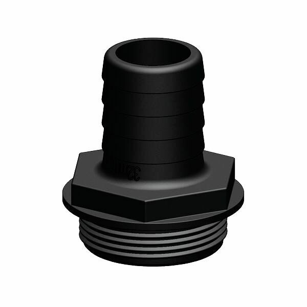 TRUDESIGN Letkuliitin 1 1/2" X 25 mm Musta - Marinea erikoisliike ja ...