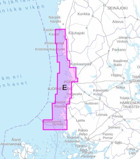Merikarttasarja E Selkämeri 2014 - Marinea erikoisliike ja verkkokauppa