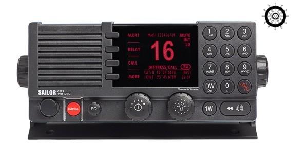 Sailor RT6222 VHF A-luokan DSC:llä - Marinea erikoisliike ja verkkokauppa
